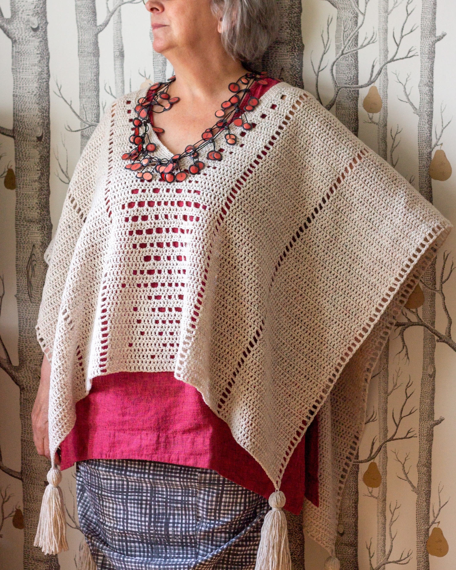 Sample Spotlight: Cross Country Poncho | Fig Tree Yarns